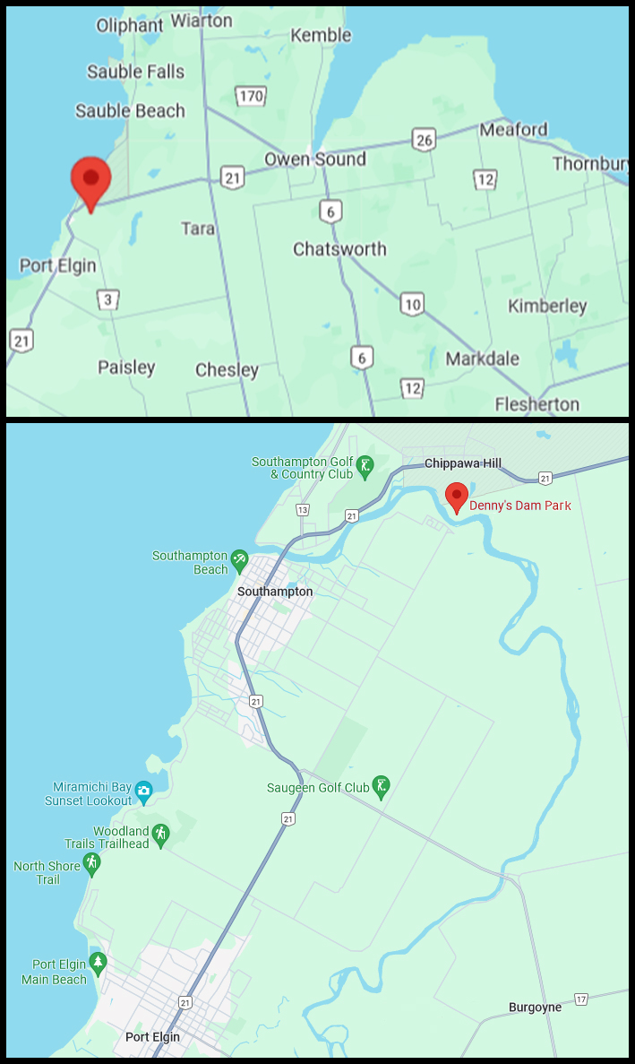 Camping at Denny's Dam Park